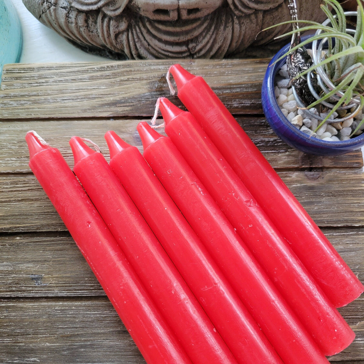 6-Inch Red Spell Candles – My Magic Place Shop