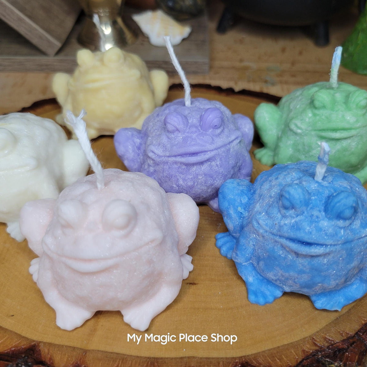 Frog Candle Palm Wax Toad Candle – My Magic Place Shop